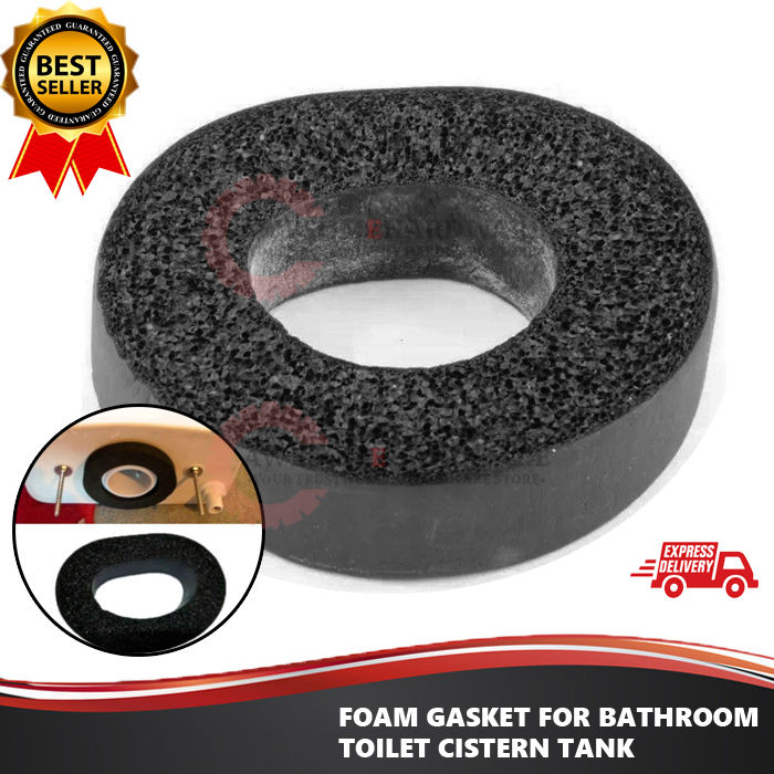 TECHPLAS 1027-1A-DIY 50MM FOAM GASKET FOR WC TOILET CISTERN TANK ANTI ...