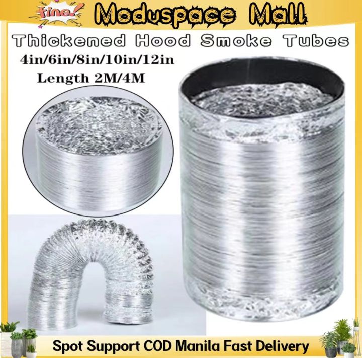 Moduspace Mall ⚡In Stock⚡ 4"/6"/8"/10"/12" Air Ventilation Pipe Hose ...