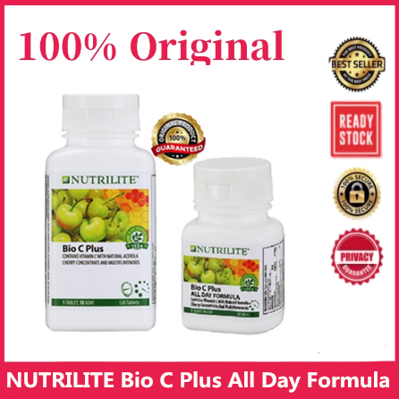 💯Original READY STOCK【Promotion】NUTRILITE Bio C Plus All Day Formula ...