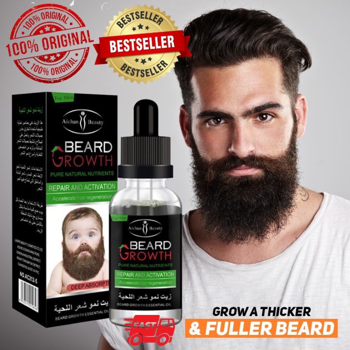 C Pampatubo ng Balbas Authentic Beard Growth Beard Grower Hair Growth ...