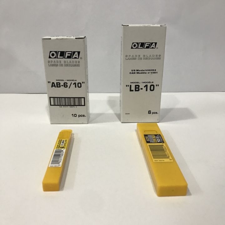 [GY Office] OLFA Cutter Blades/Spare Blades AB-6/10 , LB-10 | Lazada