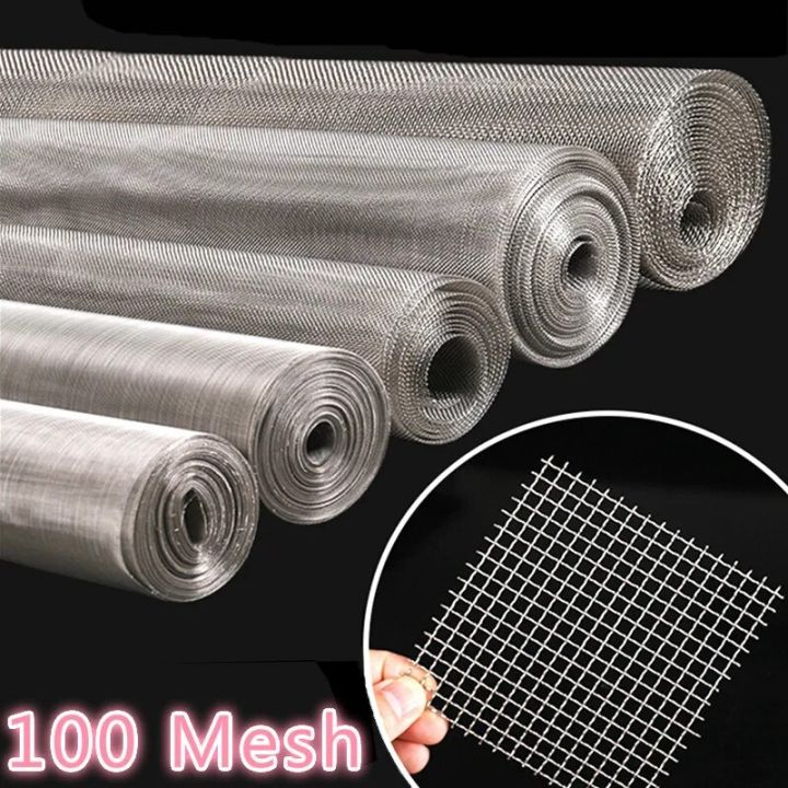 30.5x122 cm 304 Stainless Steel Mesh Filter Net Metal Front Repair Fix ...