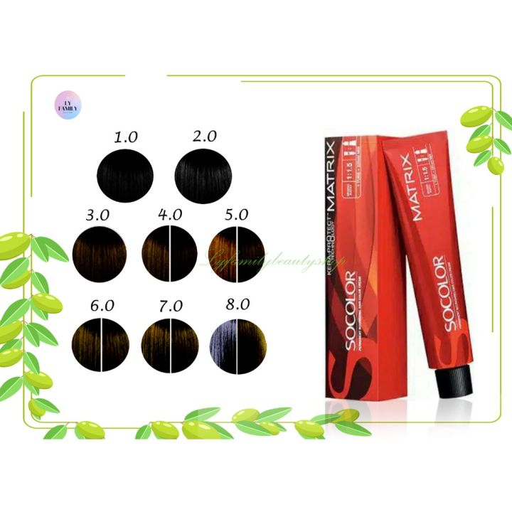 【COD】 Matrix Socolor Hair Color Natural Color 90ml | Lazada PH