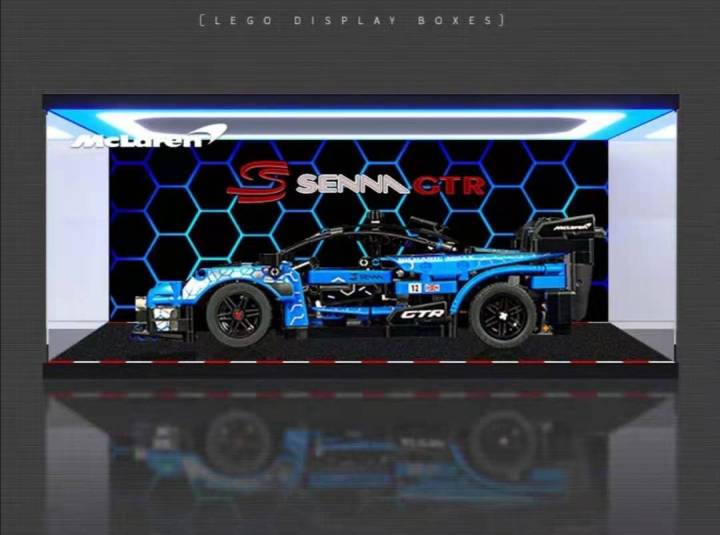 [PRE-ORDER] 42123 McLaren Senna GTR Display Case Box | Lazada