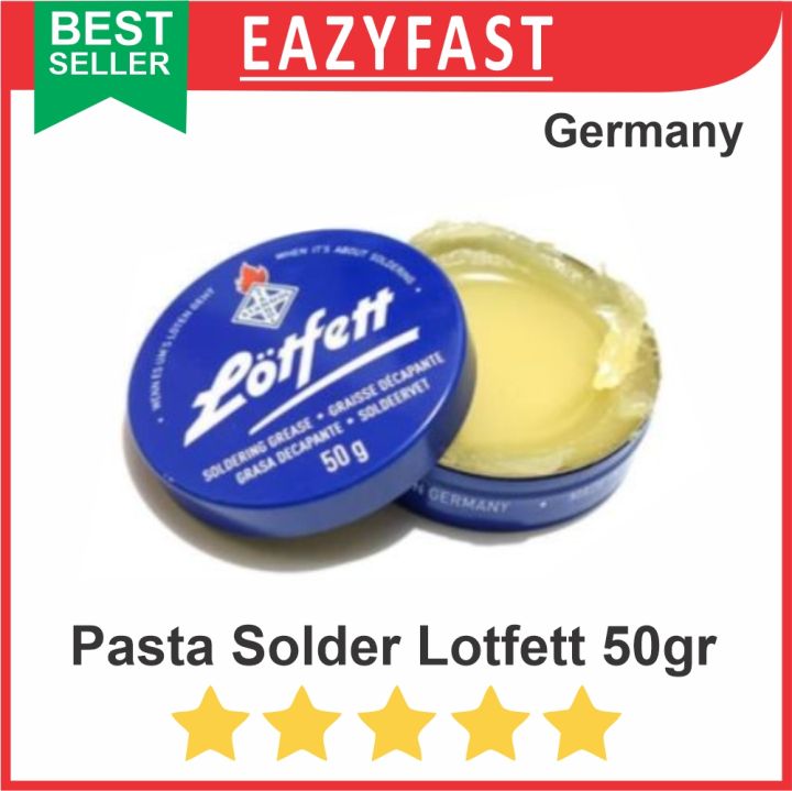Lotfet Lotfett 50g 50 g gram Pasta Minyak Solder Paste Flux Stannol ...