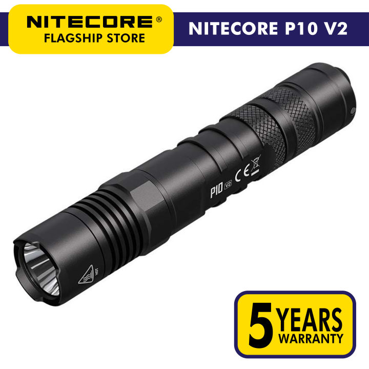 Nitecore P10 V2 1100 Lumen Flashlight | Lazada PH