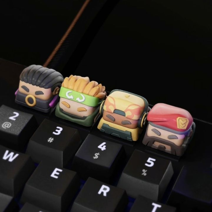 Original Valorant Keycap Game Peripheral SKYE RAZE BRIMSTONE 3D ...