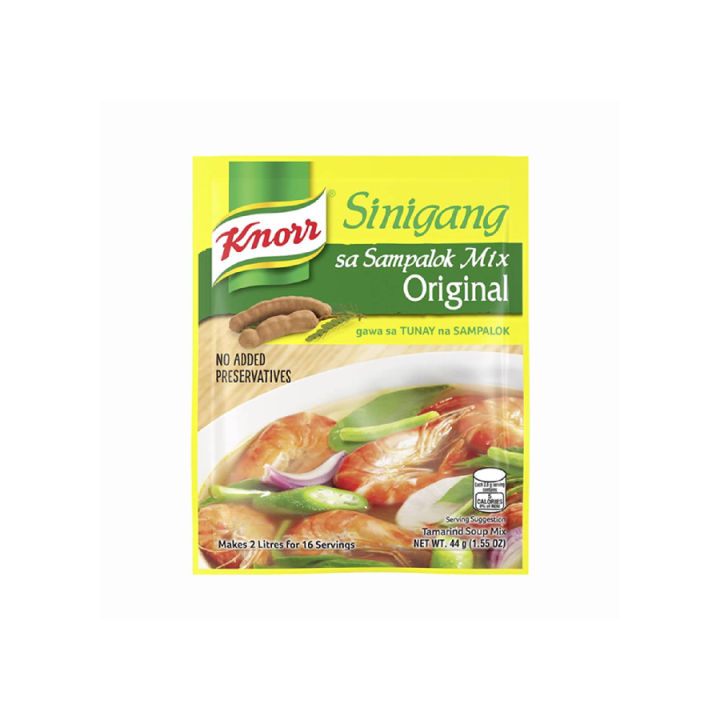 Knorr Original Sinigang sa Sampalok Mix (44g) - [Same Day Delivery cut off at 4PM] | Lazada PH