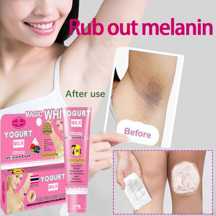 Aichun Herbal Underarm Whitening Cream Armpit Whitening Cream Body Dark Skin Underarm Legs Knees ...