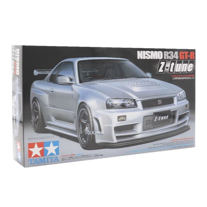 Tamiya 24282 1/24 Scale Nismo Nissan Skyline GT-R R34 Z-Tune Car Display Collectible Toy Plastic ...