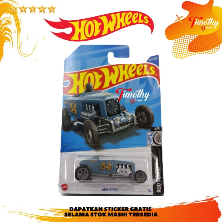 Hot Wheels Max Steel Biru Tanpo 54 Rod Squad Timothy Diecast | Lazada ...