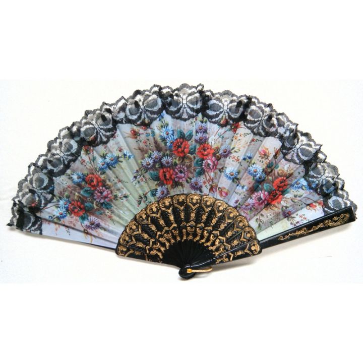 Spanish style Hand Fan Decorative Design | Lazada PH