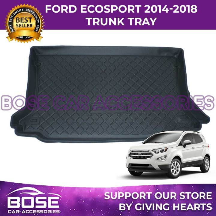 Car Trunk Tray for Titanium Ford Ecosport 2014 2015 2016 2017 2018 ...