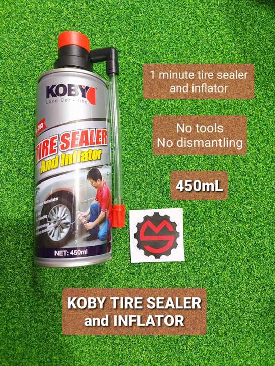 Koby tire sealer and inflator | Lazada PH