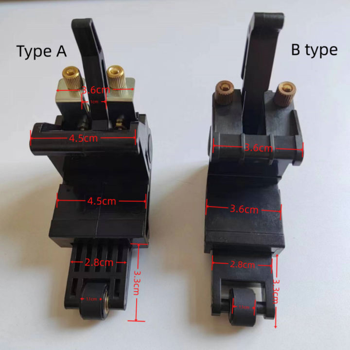 1 pcs pinch roller assembly pressure frame rubber rollers Vinyl cutter cutting plotter spare ...