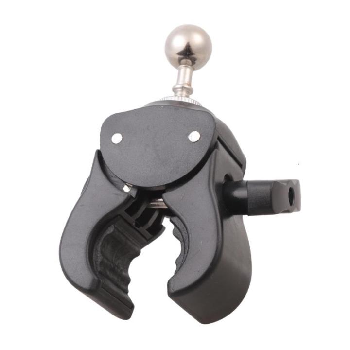 Heavy Duty Clamp Mount for Double Socket Arm Action Camera Bracket with ...