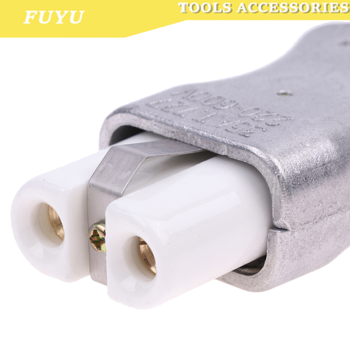 FUYU New 6mm IEC C8 Ceramic Wiring Industry Socket Plug High ...