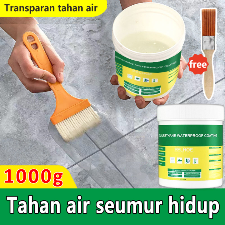 Jaysuing Lem Transparan Anti Bocor 1000G Waterproof Glue Sealant Anti ...