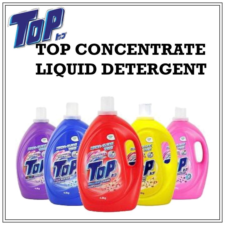 Top Liquid Detergent Brilliant Clean 4.0KG | Lazada