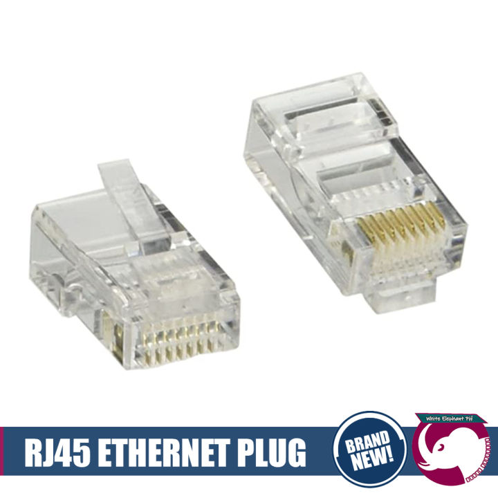 RJ45 Ethernet Internet LAN Plug Connector | Lazada PH