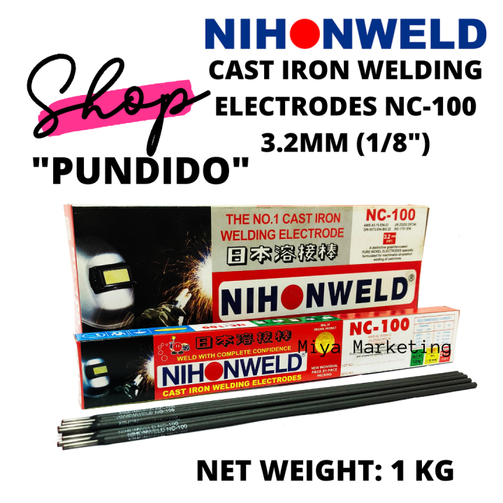 NIHONWELD CAST IRON WELDING ROD NC-100 (1 KG.)PUNDIDO | Lazada PH