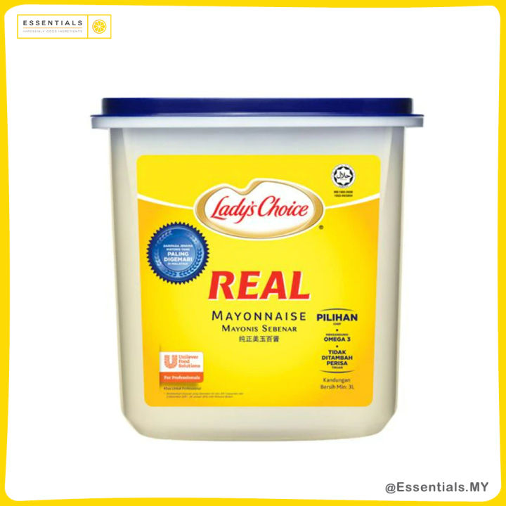 LADY'S CHOICE REAL Mayonnaise 3L Mayo | Lazada