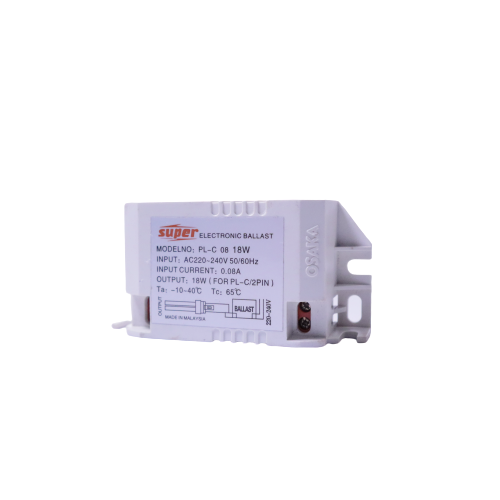 SUPER PLC 18W Electronic Choke / Ballast (White) For PLC Bulb | Lazada