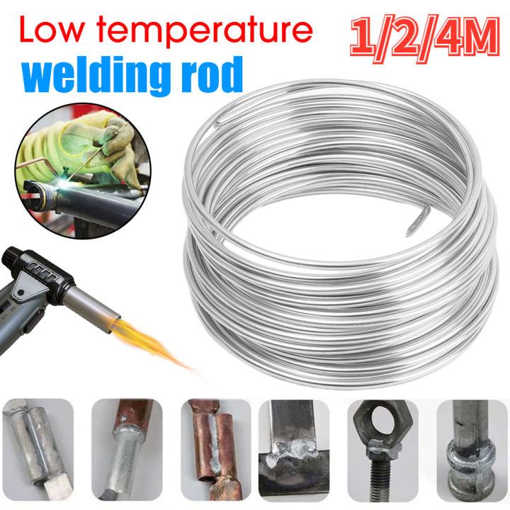 1/2/4m Roll Low Temperature Welding Rods Easy Melt Aluminium Flux Cored ...
