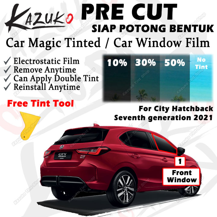 For Honda City Hatchback 2021 Magic Tinted Magic Tint Kereta Ikut ...