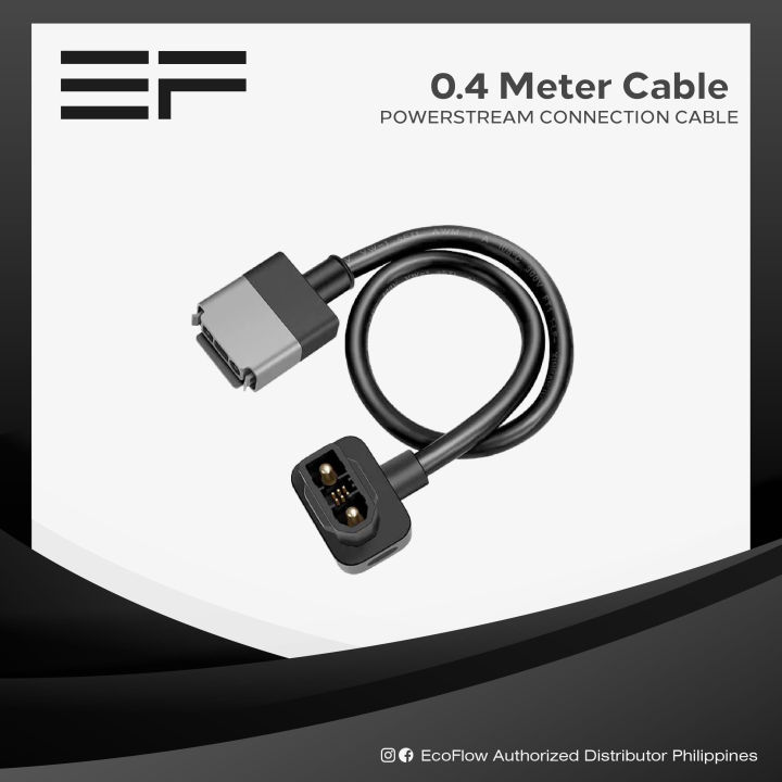 EcoFlow PowerStream Connection Cable for Power Station 0.4 meter ...