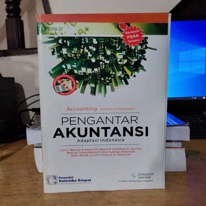 Pengantar Akuntansi By Warren | Reeve | Duchac | Suhardianto | Lazada ...