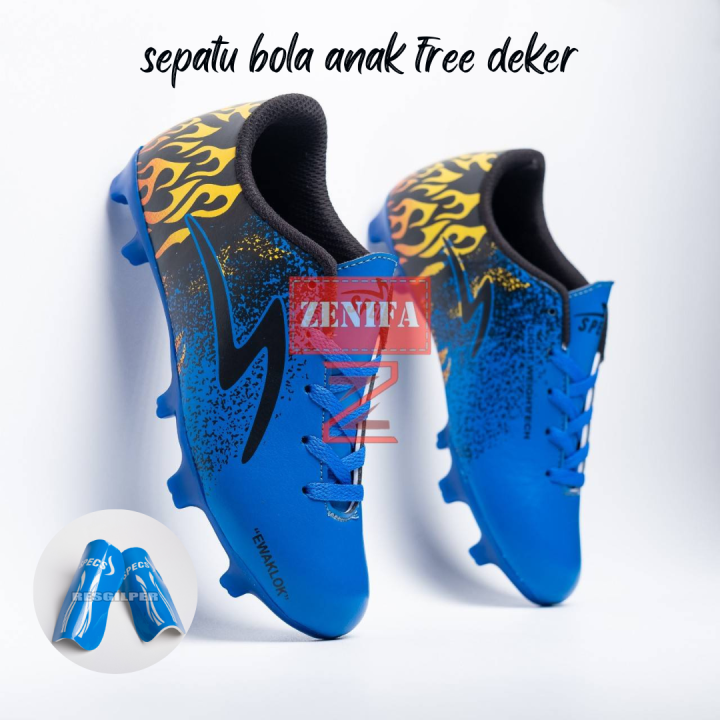 Sepatu Sepak Bola Anak Laki Laki Ukuran 33 34 35 36 37 38 Sepatu Bola ...