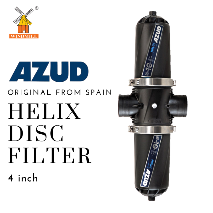 [1pcs] 4inch disc filter AZUD brand spain manual filter | Lazada