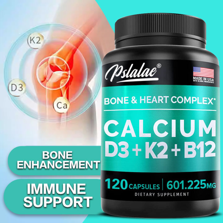 Bone and Heart Complex - may Vitamins Calcium D3+K2+B12 - Tumutulong sa pagharang ng calcium ...