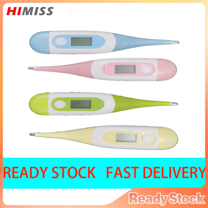 LCD Digital Heating Thermometer Tools Kids Body Temperature Measurement ...