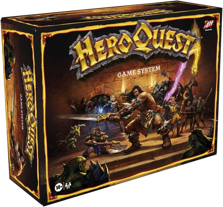 910 Gaming Avalon Hill HeroQuest System Tabletop Board Game,Immersive ...