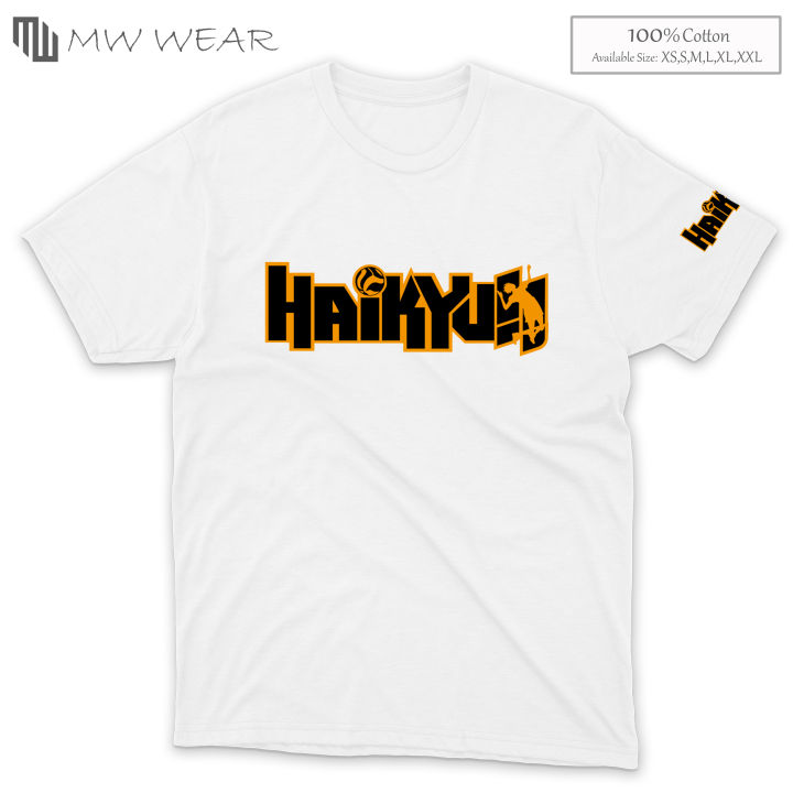 Haikyuu Logo High Quality Design Shirt (HY9) | Lazada PH