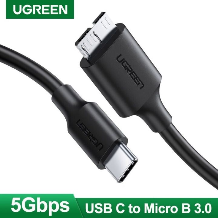 Ugreen USB C to Micro USB 3.0 Cable Type C to Micro B 3.0 Cord For HDD ...