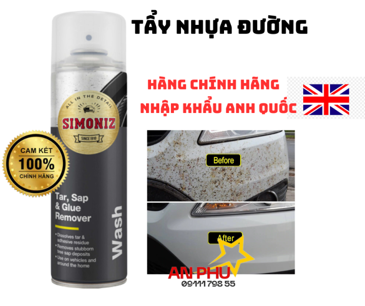 tẩy nhựa đường xe ô tô,băng keo | Lazada.vn