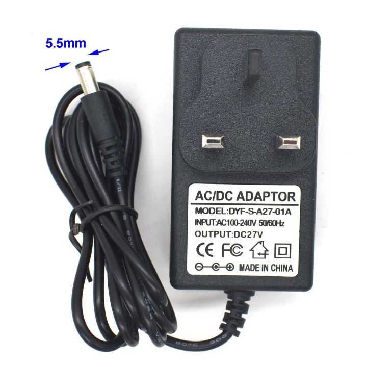 AC Adapter DC 27V 1A 0.5A 500mA Charger Vacuum Charger 26.5v 0.5A | Lazada