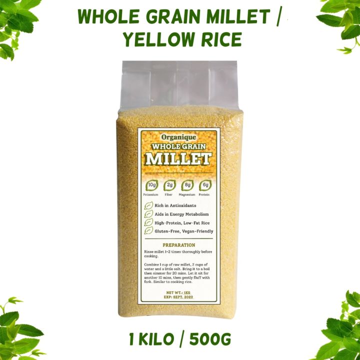 Whole Grain Millet / Yellow Rice + | Lazada PH