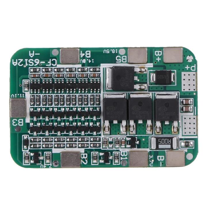 6S 15A 24V PCB BMS Protection Board For 6 Pack 18650 Li-ion Lithium Battery | Lazada
