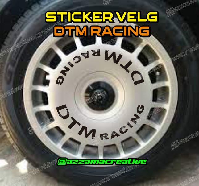 Sticker Velg Mobil DTM Racing | Lazada Indonesia