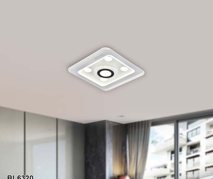 Biglite Low Ceiling Lamp BL6320 65W Tri Color w/ Remote Modern ...