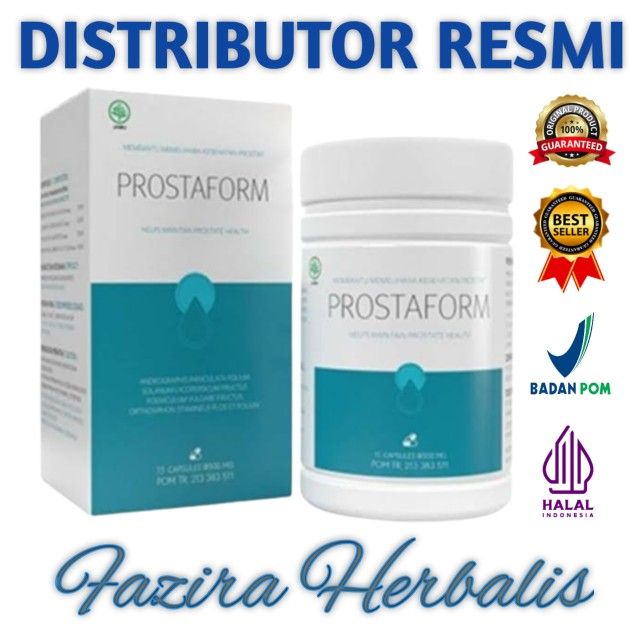 PROSTAFORM Obat Prostat Ampuh Herbal Original BPOM | Prostaform Efektif ...