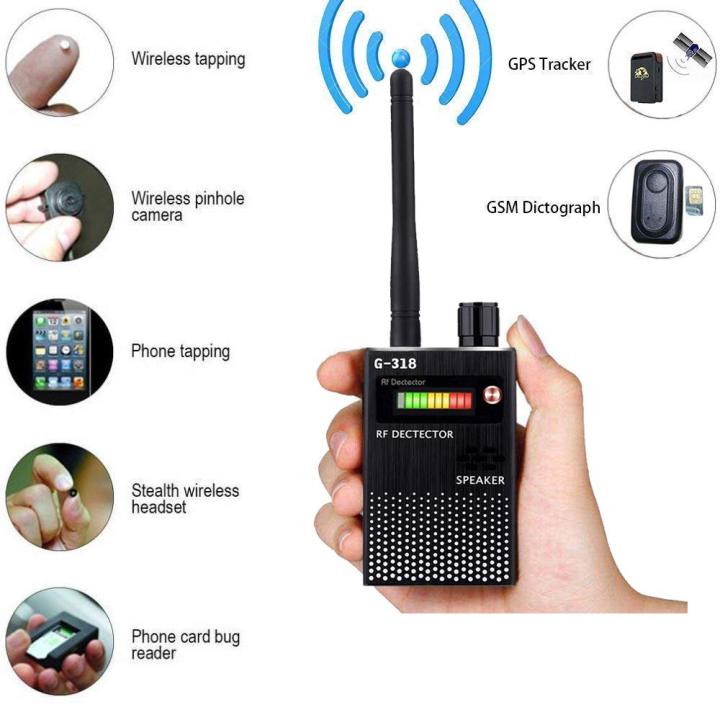 Full Range Anti-eavesdropping Hidden Device Detector Protect Privacy ...