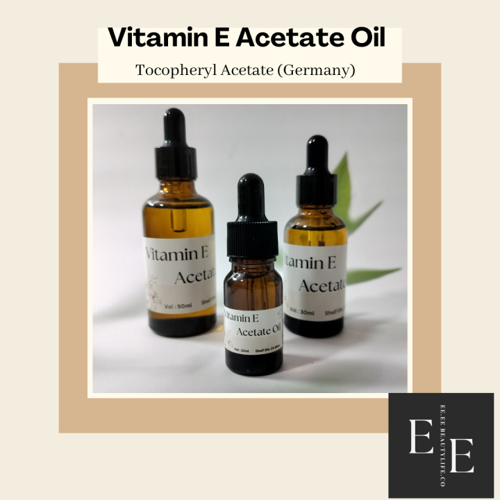 Pure Vitamin E Acetate Oil - Tocopheryl Acetate (Germany) | Lazada