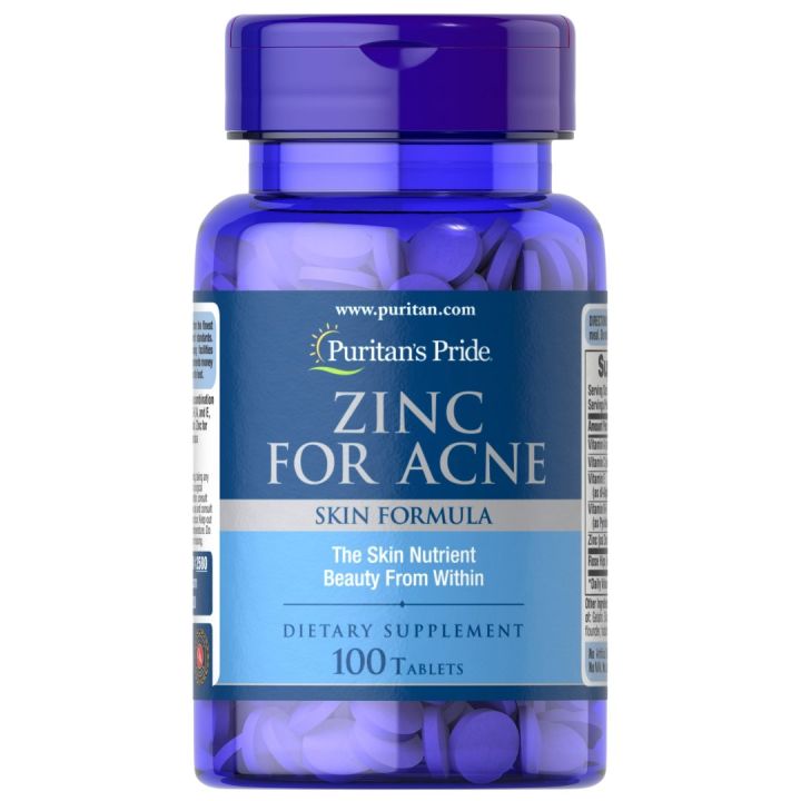 Zinc for Acne (100 tablets) | Lazada PH