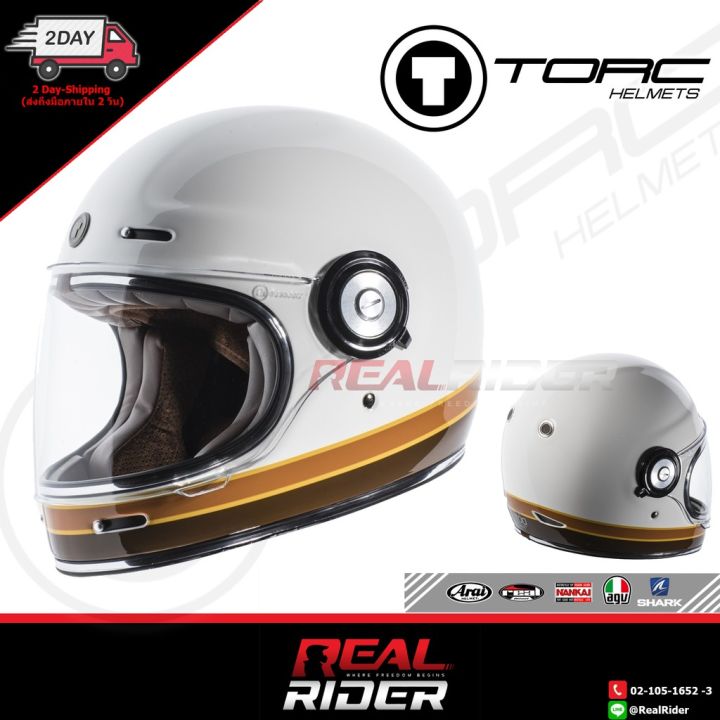 TORC T1 HELMET (หมวกเรโทร TORC รุ่น T1) | Lazada.co.th