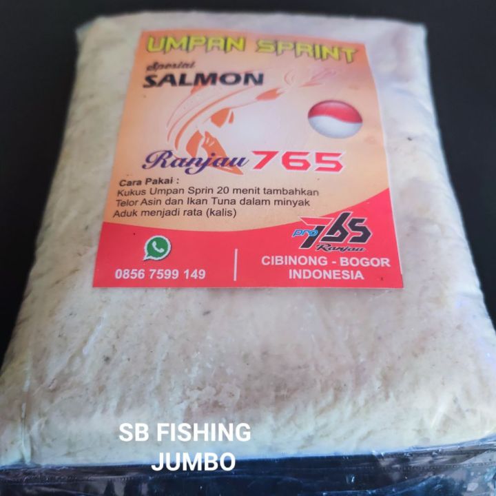 umpan ikan mas salmon jumbo - 765 - umpan siap pakai - umpan ikan mas ...